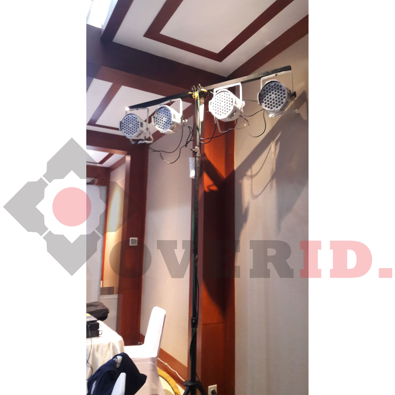 Menyewakan lighting untuk event wilayah Jabodetabek - OVER ORGANIZER ...